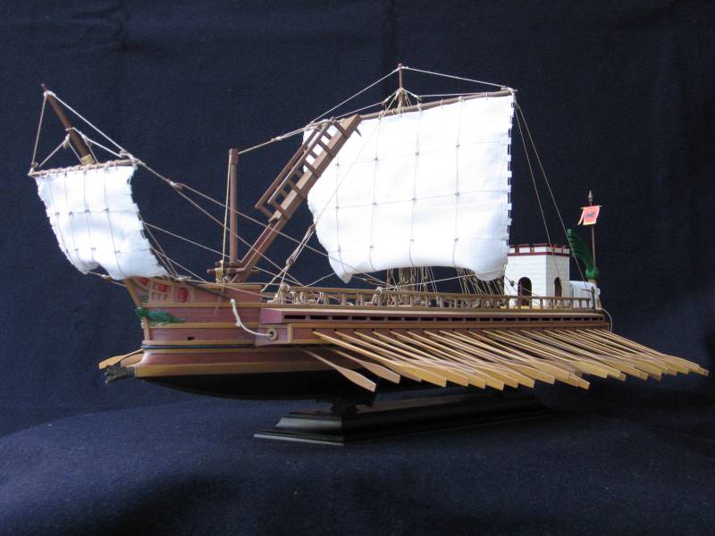 Römische Quinquereme - Quinqueremis Romana 1/72 von Christian Matzke